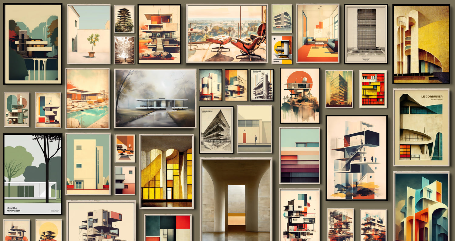 Architecture & design Limited Art Prints and Illustrations ...